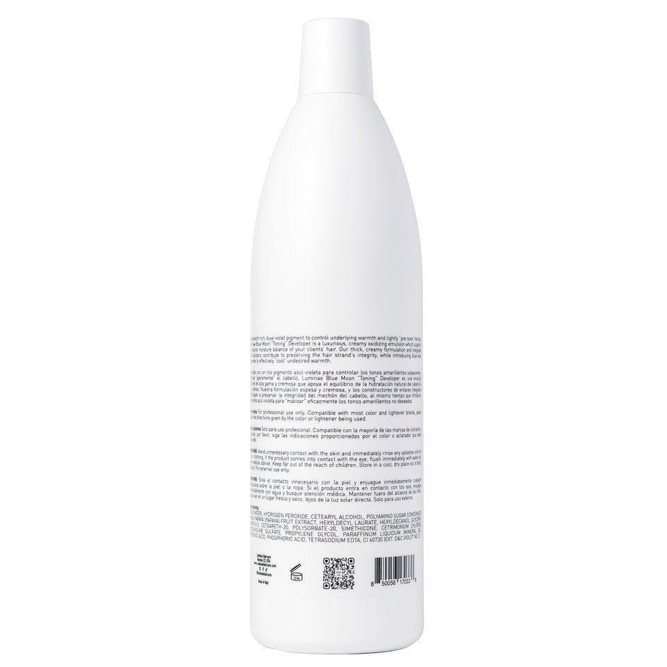 Blue Moon Premium Developer 6 Vol. 1.8% Peroxide – Luminae Haircare